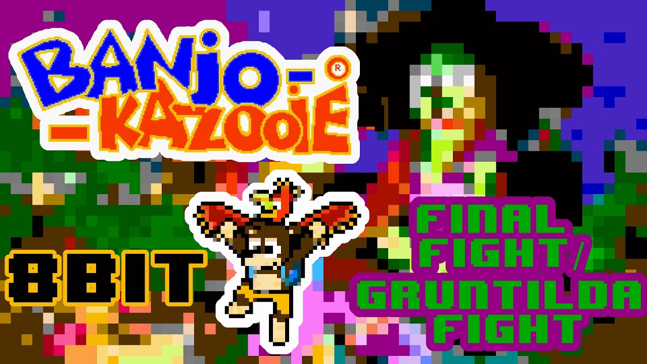 [8 Bit NES VST] Final Fight/Gruntilda Fight - Banjo Kazooie N64 rip, 8 ...
