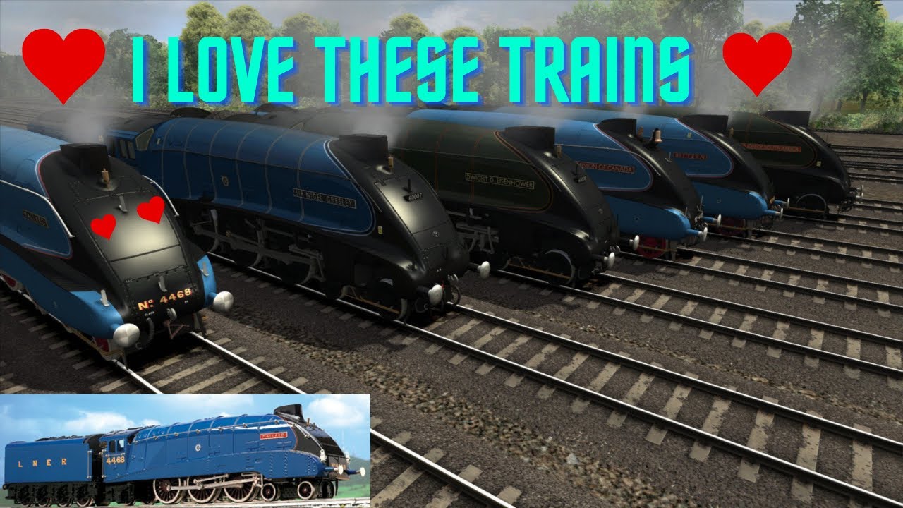 LNER Class A4 4468 Mallard |Train Simulator 2013 - YouTube