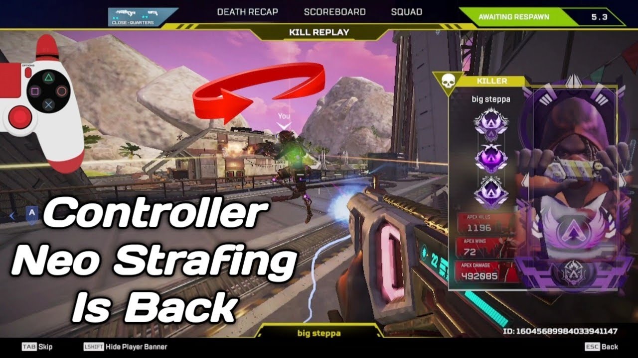 Back to NEO STRAFING on Controller in Apex Legends Best Config - YouTube