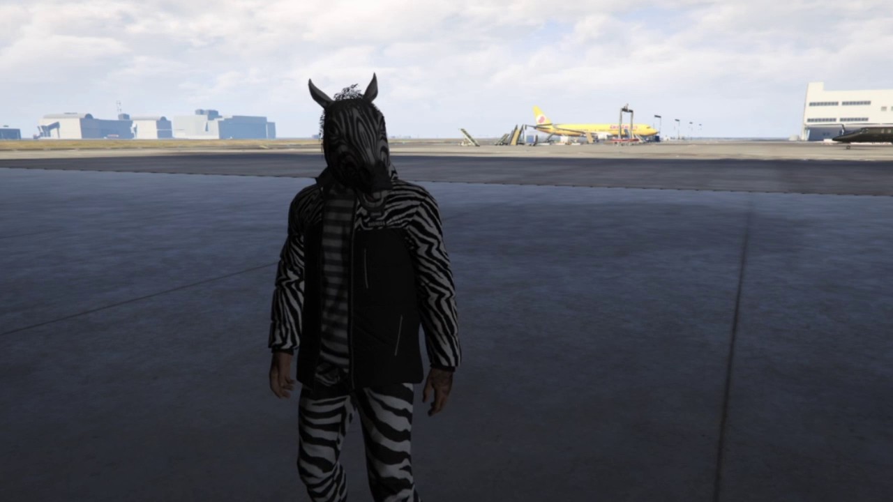Gangster zebra GTA V - YouTube