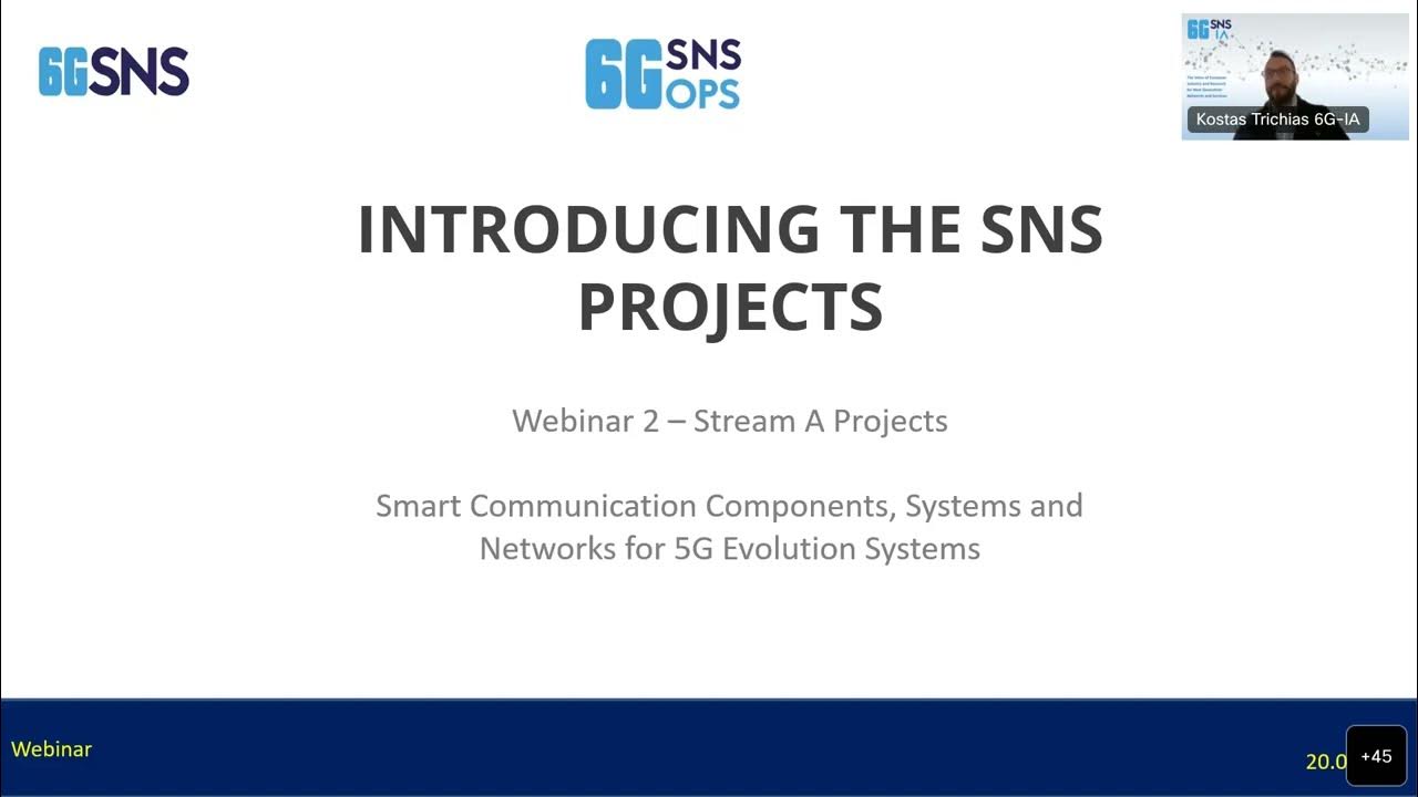 Introduction & Welcome to the SNS JU Webinar 2 (1/13) - YouTube