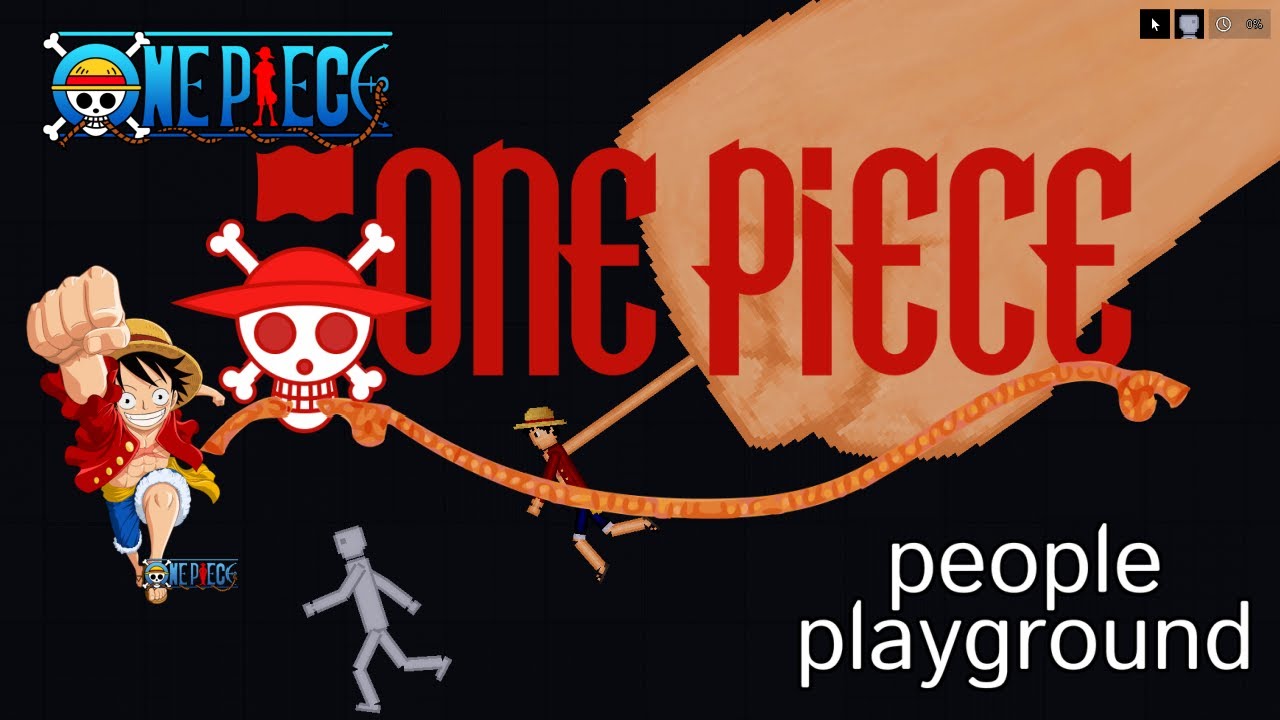 One Piece People Playground Luffy - YouTube