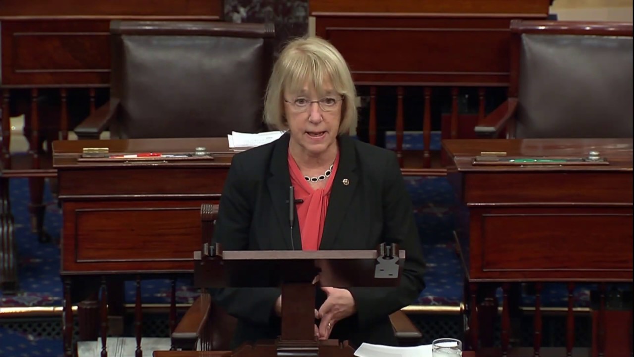Senator Murray Demands Congress Have a Say in Decisions of War - YouTube