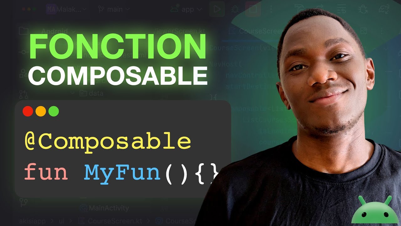 Jetpack Compose : Fonction composable | Développement Android en 2025 - YouTube