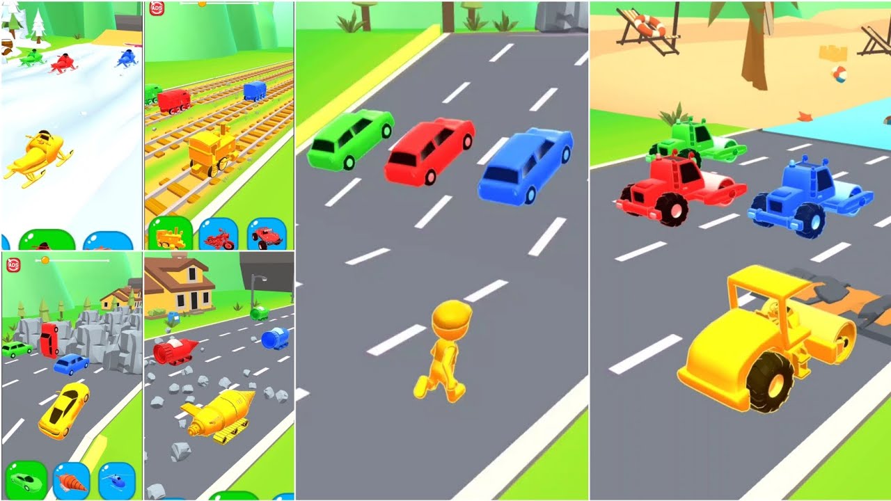 Top 10 Levels 2023. Shape shifting game. PART 2.very cool and gnarly ...