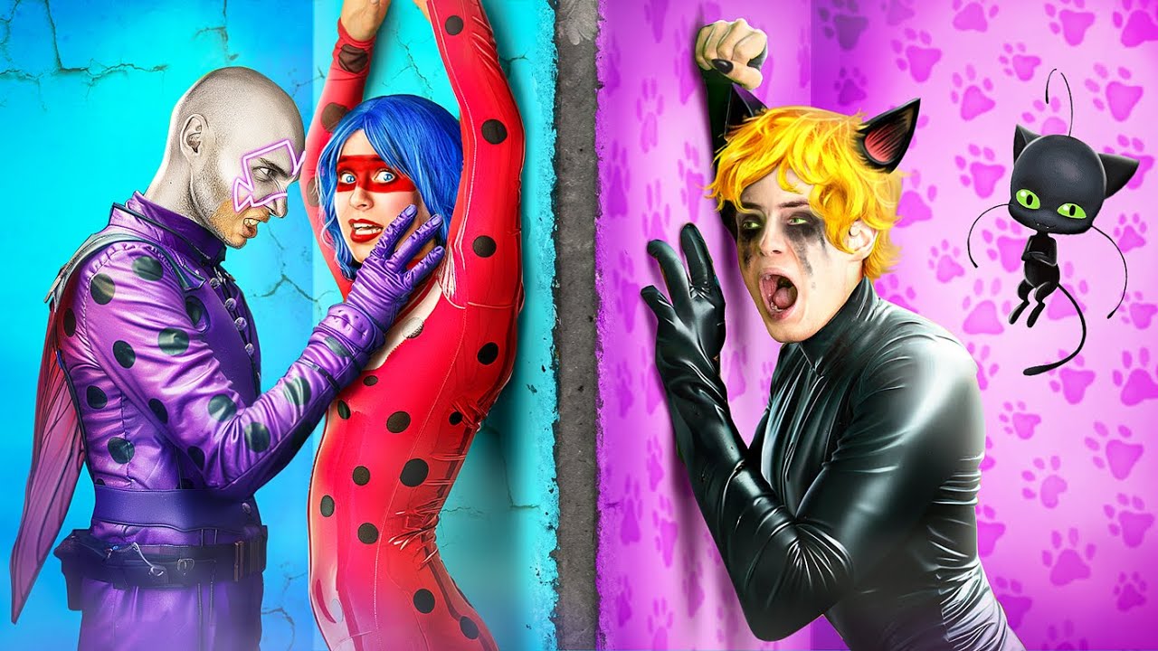 From Nerd Lady Bug to Beauty Bride / Ladybug went into a coma and woke ...