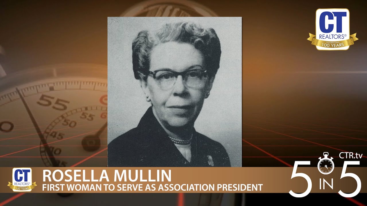 Centennial Minute: Rosella Mullin, First Woman Association President ...