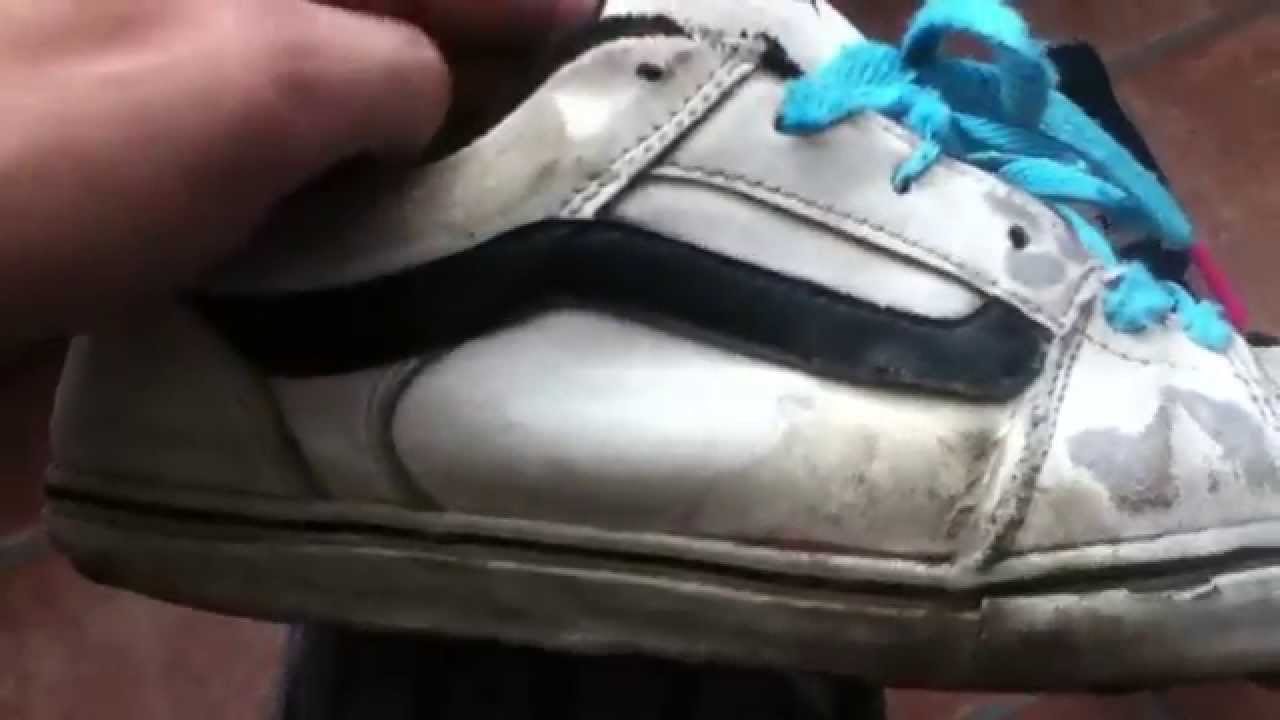 Trashed skate shoes Vans Tony Trujillo - YouTube