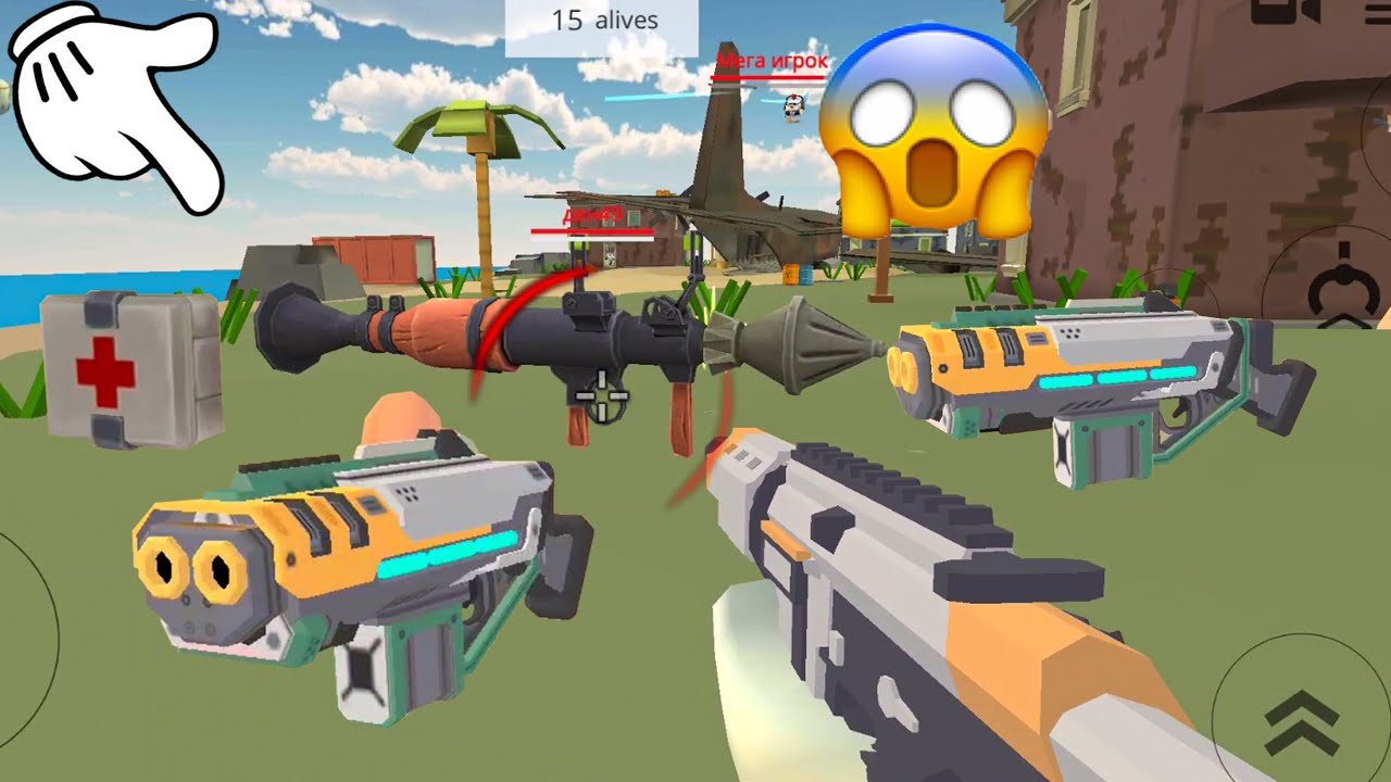 BattleRoyalePvP Chicken Gun Game || Pro VS Hacker || Level # 2459 ...