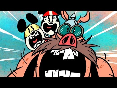 Road Hogs | A Mickey Mouse Cartoon | @disneykids
