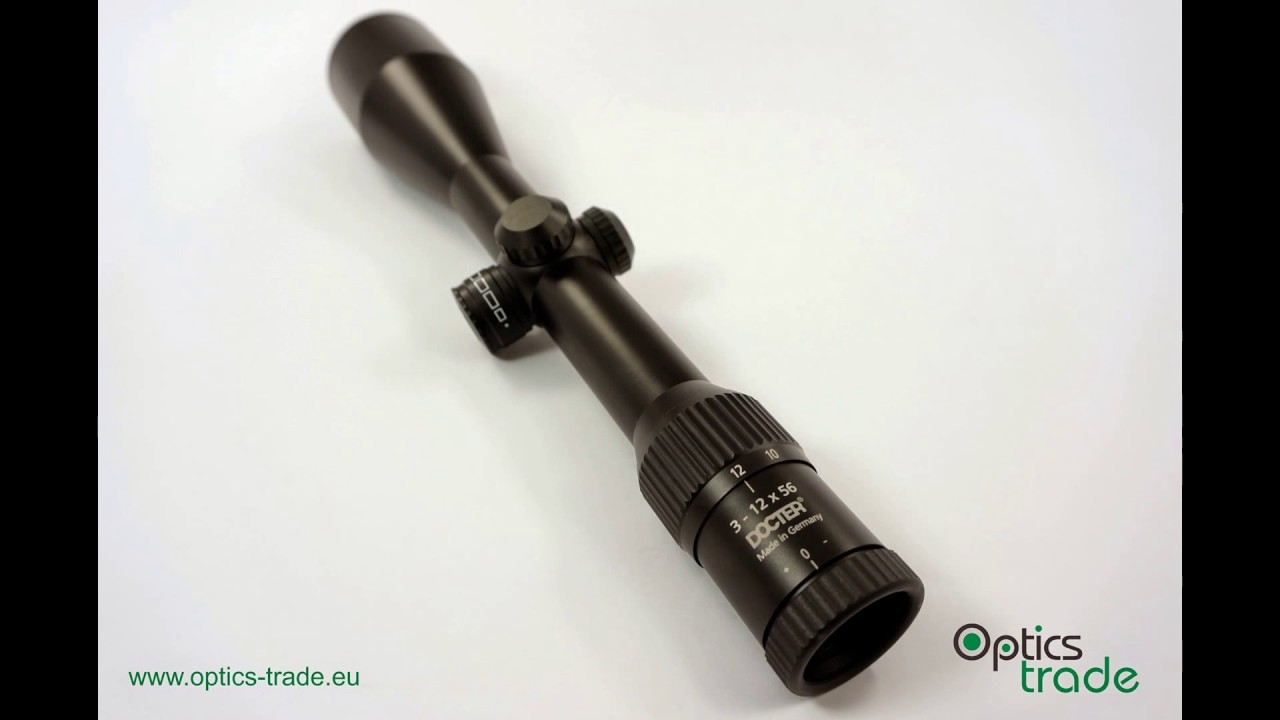Docter Classic 3-12x56 illuminated Rifle Scope Photo slideshow - YouTube