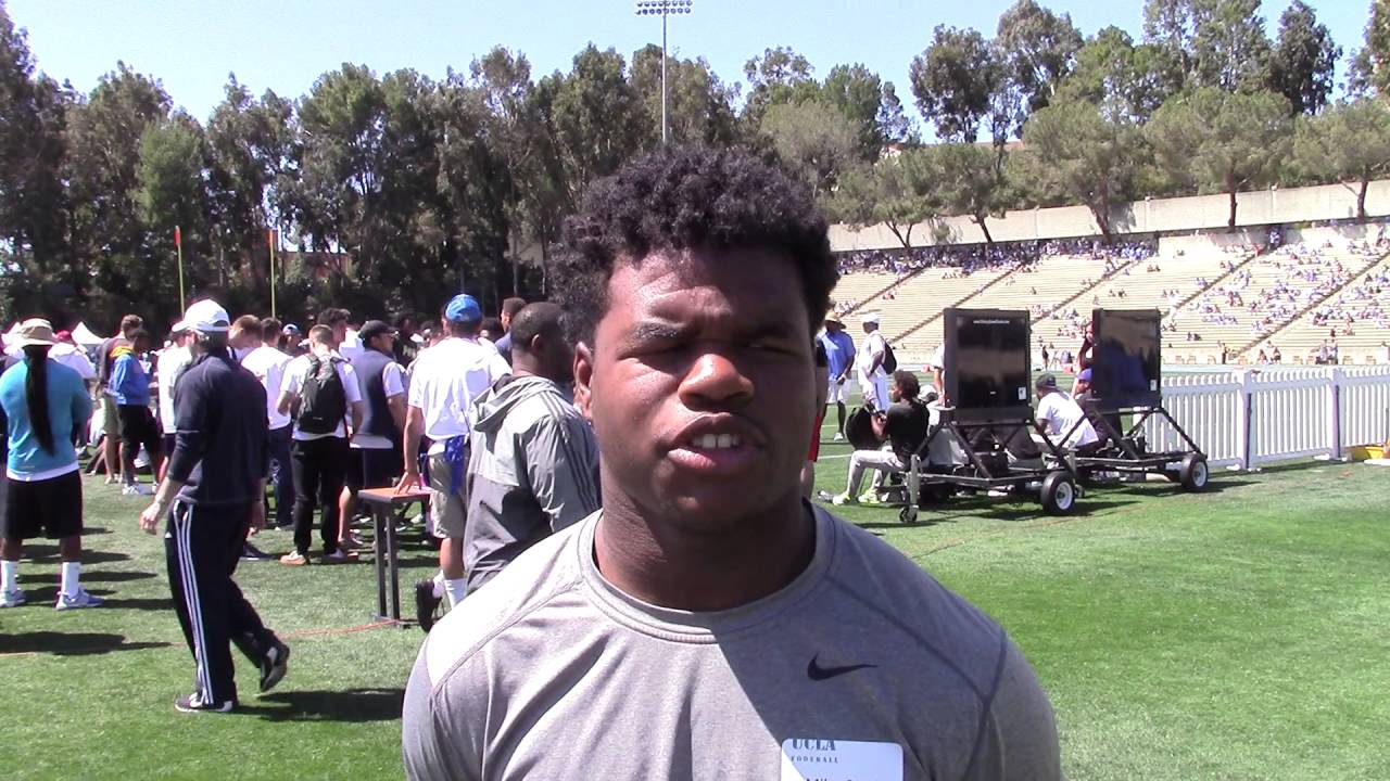 Centennial 2017 RB Miles Reed at UCLA - YouTube