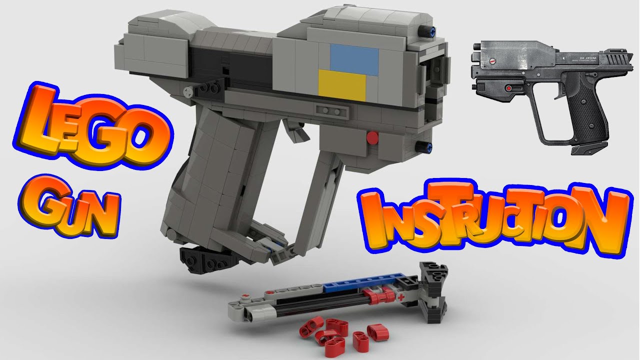 LEGO Halo Magnum M6: Full instruction trailer - Working Cartridges ...