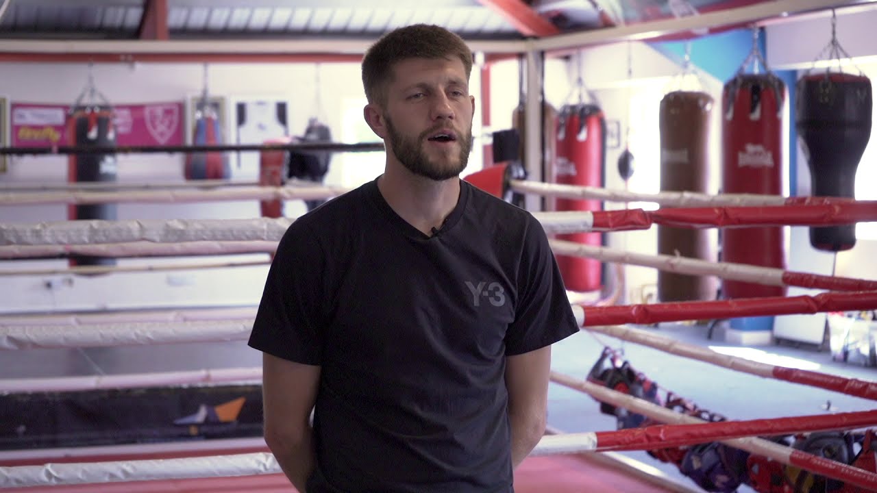 Home workout with Pro Boxer Jason Cunningham Part 2! - YouTube