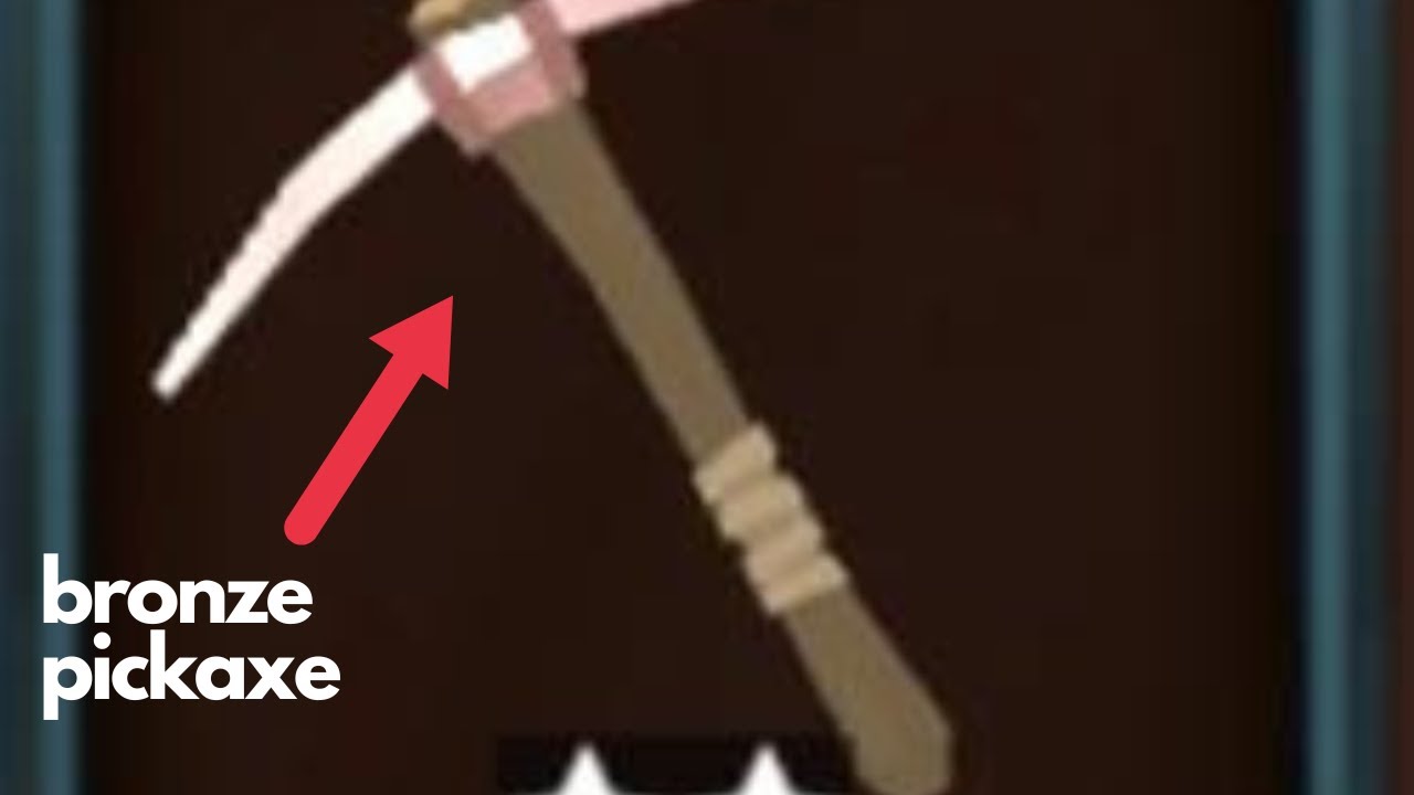 Roblox dragon blade tutorial: how to get a bronze pickaxe - YouTube