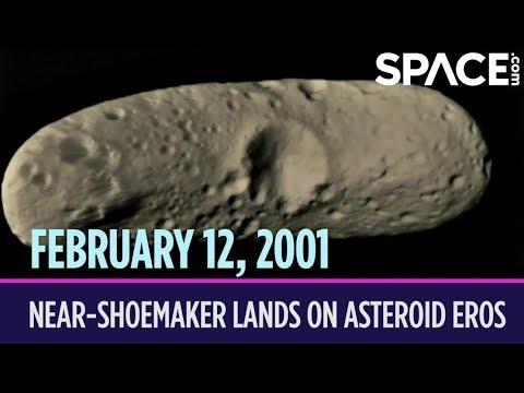 OTD in Space – February 12: NEAR-Shoemaker Lands on Asteroid Eros - YouTube