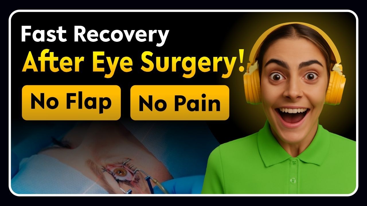 Fast Recovery After Eye Surgery | No Flap, No Pain | Expert Tips for ...