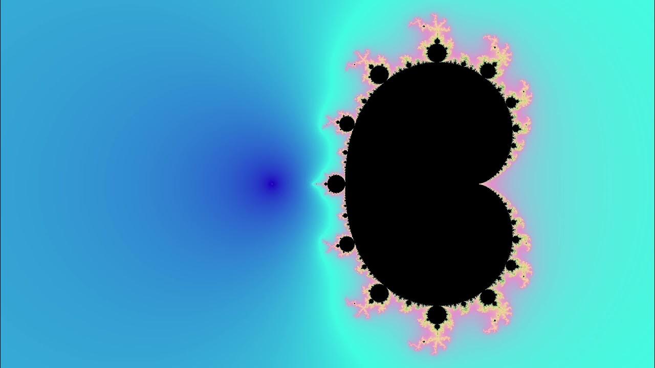 Inverting the Mandelbrot set by Stereographic projection 2 - YouTube