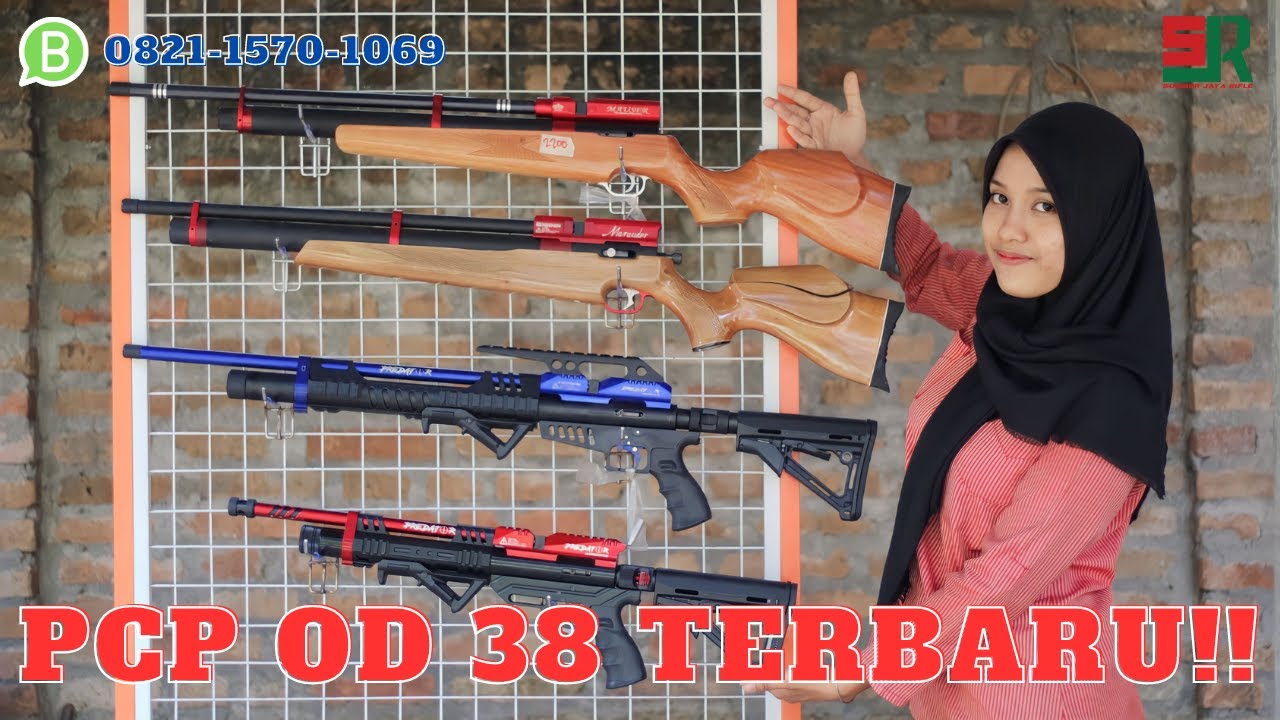 REKOMENDASI SENAPAN ANGIN PCP TABUNG OD 38 MODEL TERBARU!! - YouTube