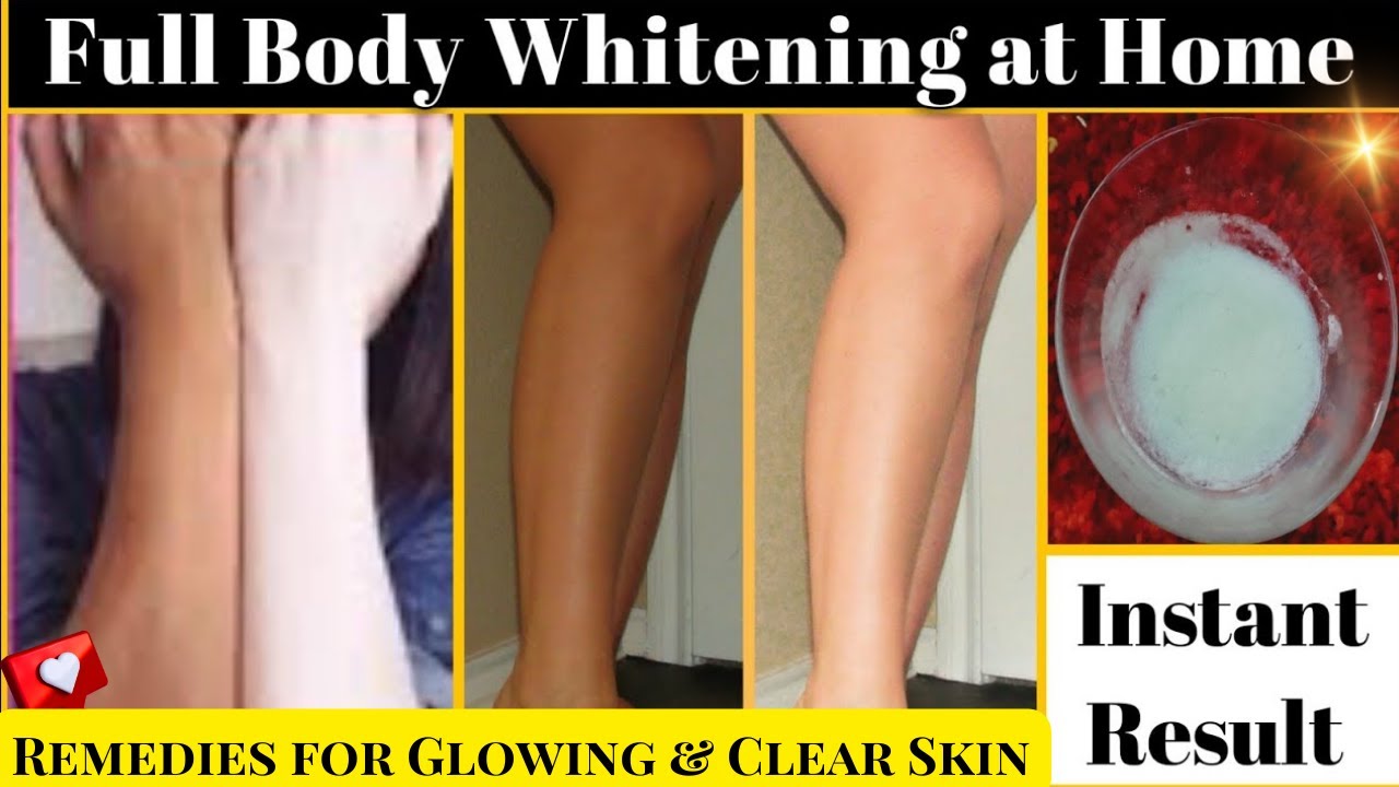 Full Body Whitening Treatment at Home | Body Polishing at Home | Tan ...