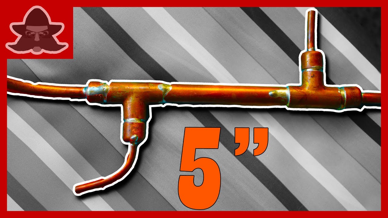 Will it work? Mini 5" Liebig Condenser Build for Stripping Run - YouTube