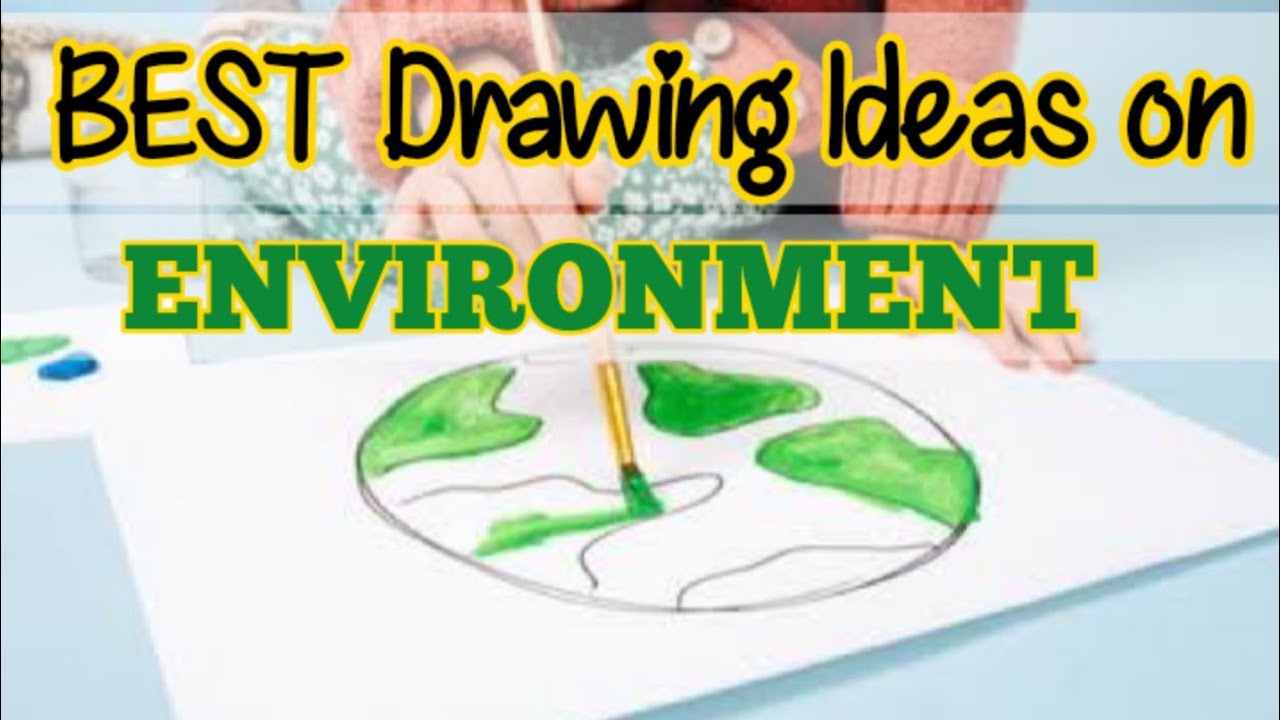 Environment Day Drawing, Environment Day Poster, Environment Day easy ...