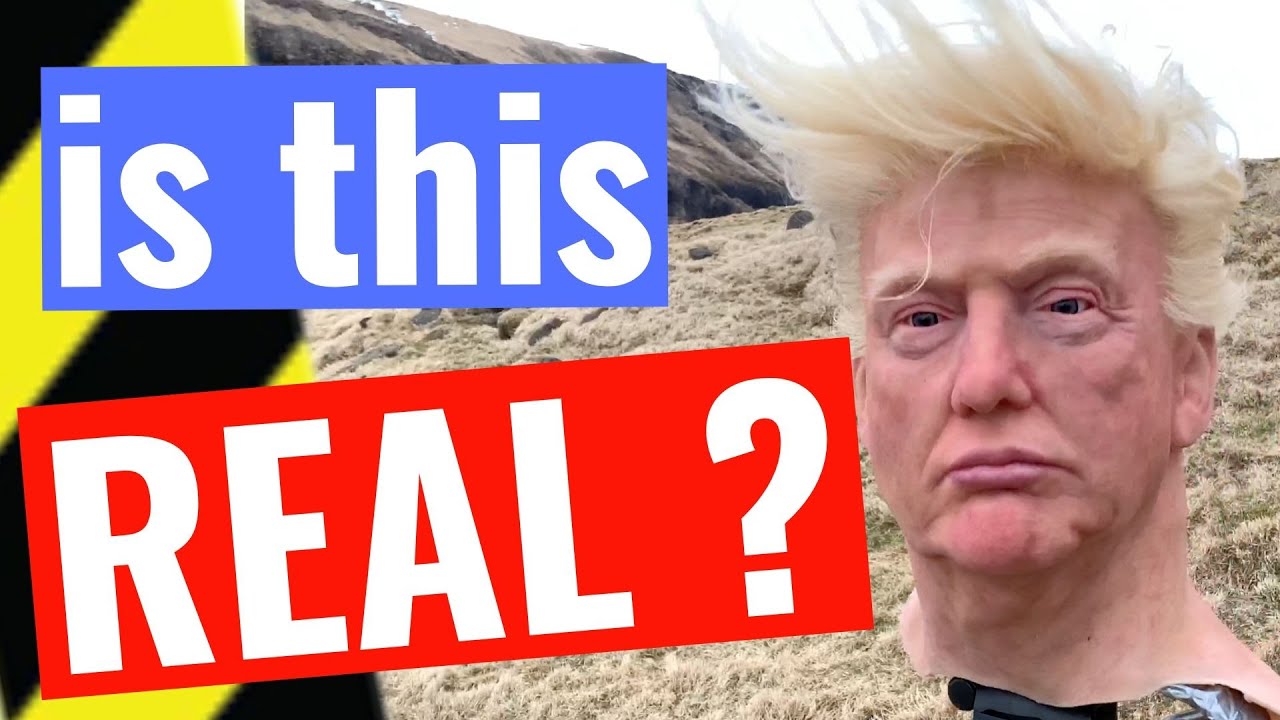 The Most Realistic Donald Trump Face Mask 😮 - YouTube