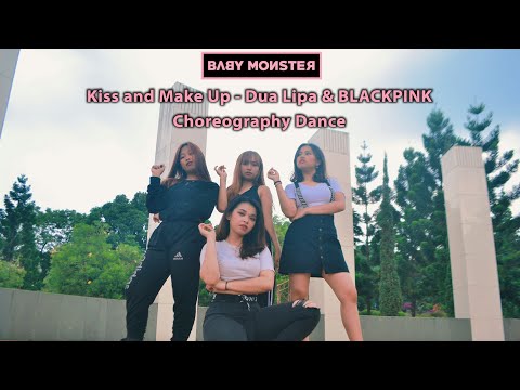 Dua Lipa & BLACKPINK - Kiss and Make Up choreography (original choreography by Baby Monster)