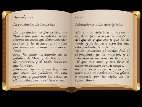BIBLIA DIA 359 LIBRO EL APOCALIPSIS DE SAN JUAN CAP 1 3 - YouTube