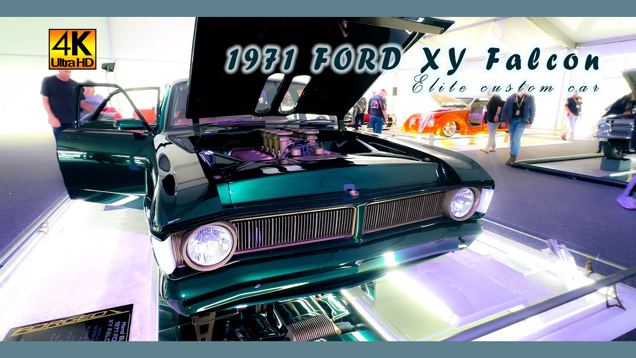1971 FORD XY Falcon - Elite Car Entrant | KINDIG Custom Car Show2023. # ...