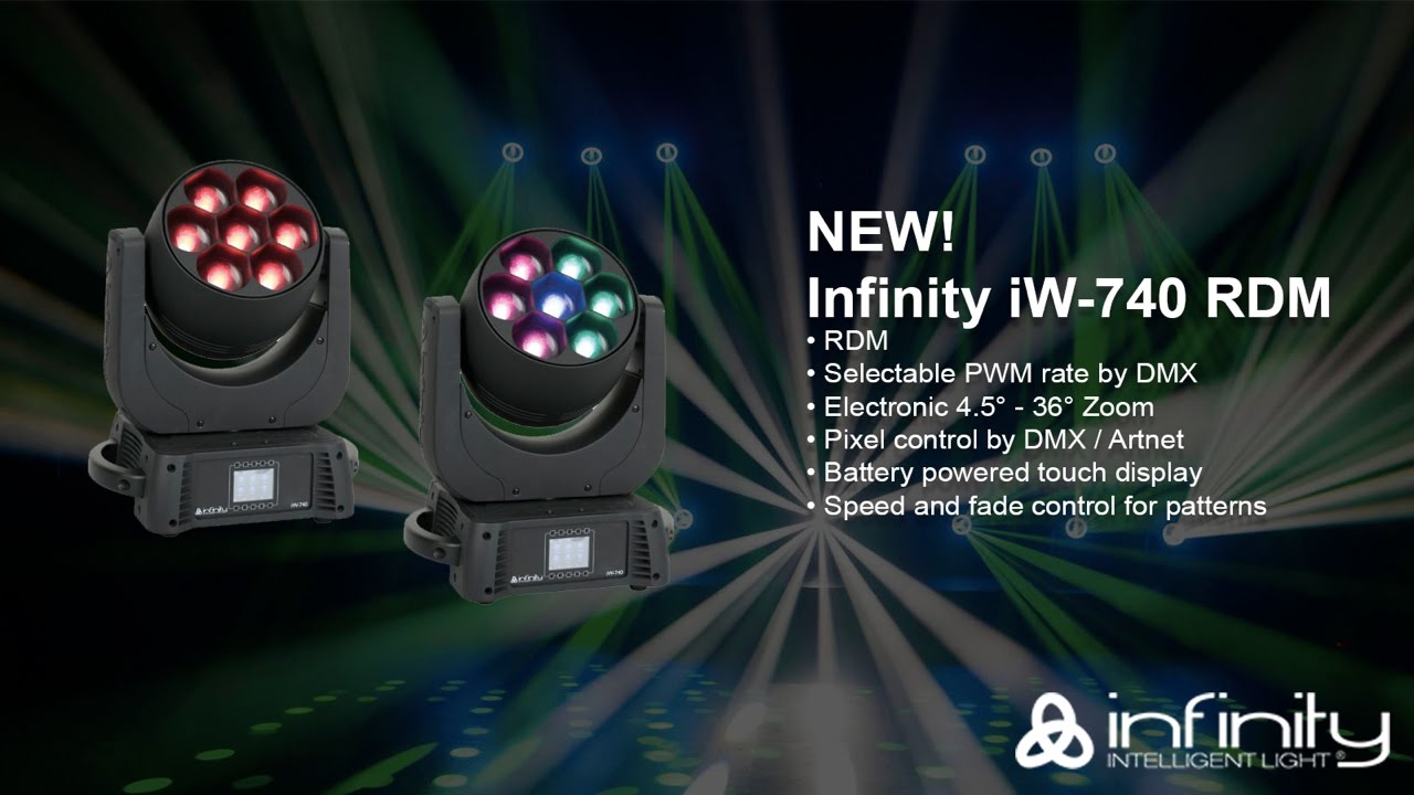 Infinity iW-740 RDM. Productcode: 41526. - YouTube
