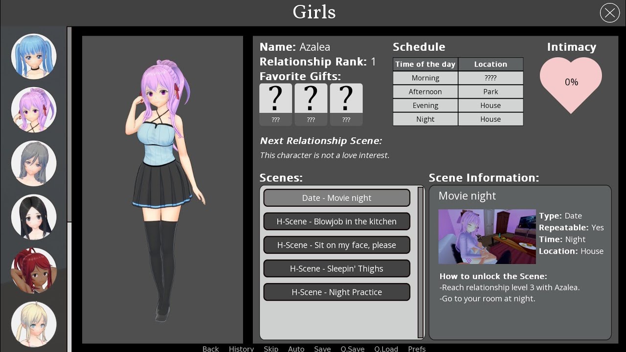 MC Simulator V0.2.5 Español [Eroge] - YouTube