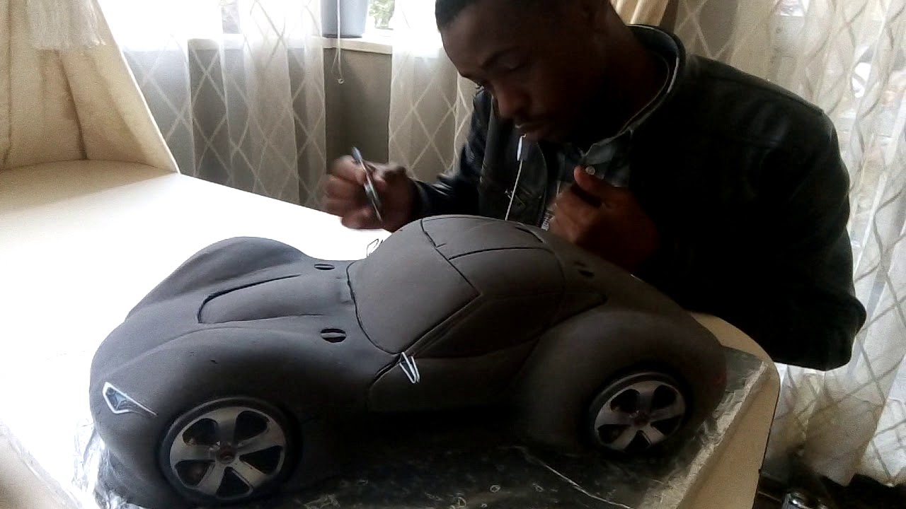 Brilliant Cakes Mercedes Benz 3d cake - YouTube