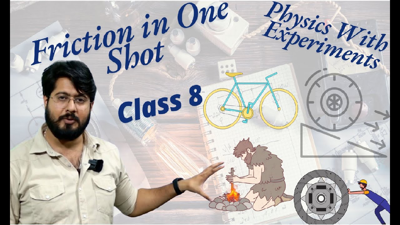 Friction in One Shot | Class 8th | NCERT Class 8 Science - YouTube
