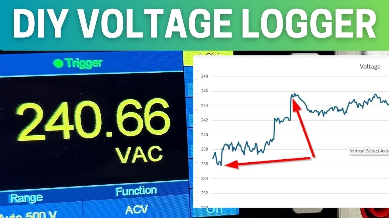 DIY Voltage Logger - YouTube
