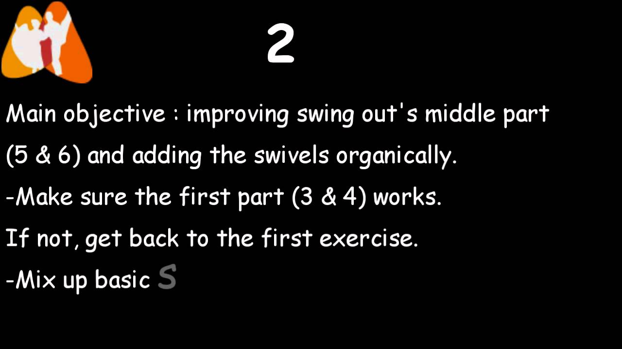 Swing Dance Montreal : swing out exercises for all level - YouTube