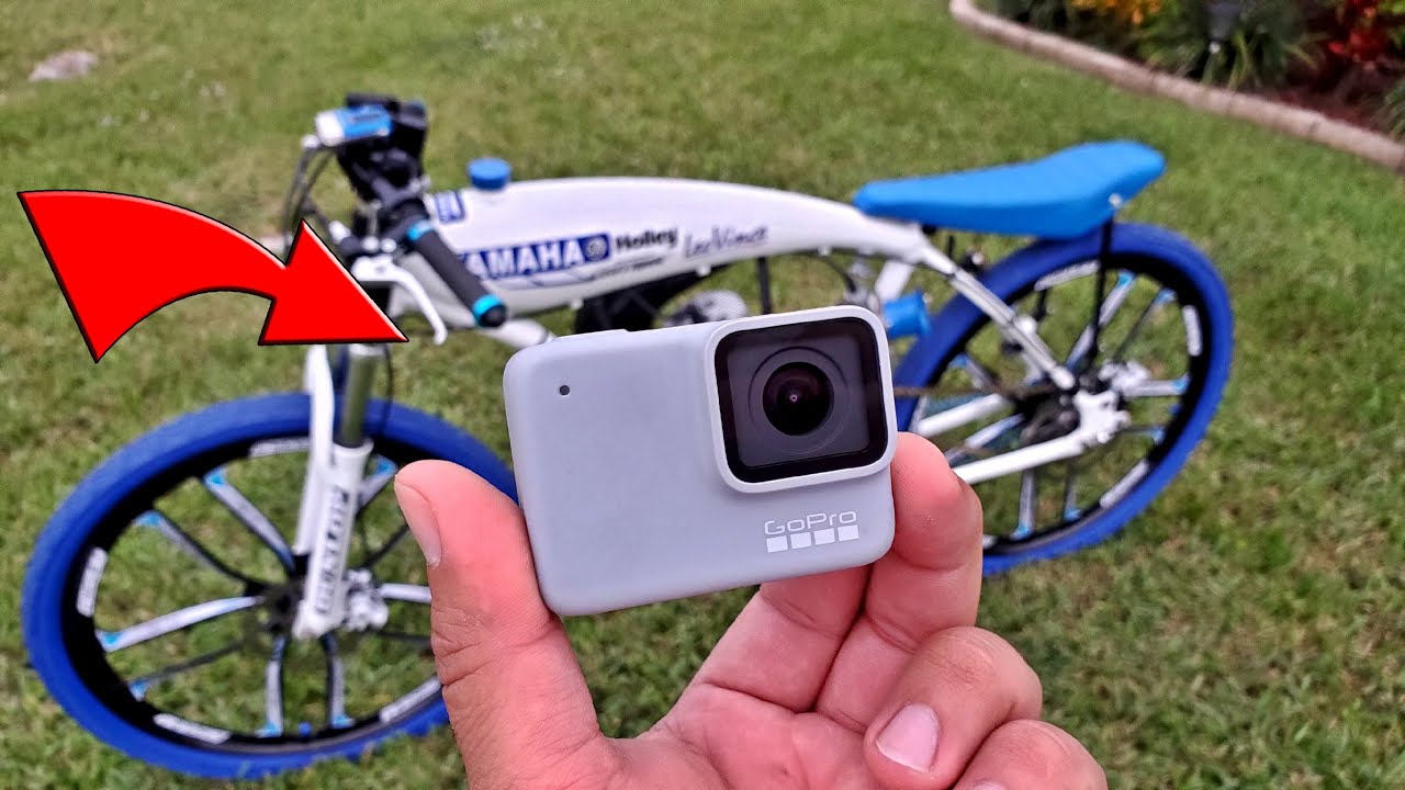 Gopro Hero 7 - On a Super Fast 80cc Motorized Bicycle - 48MPH - Great ...