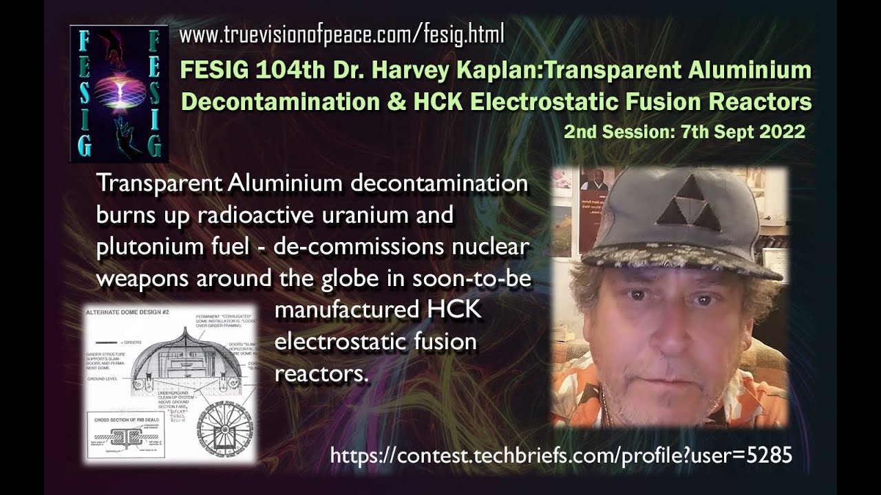 FESIG 104th Harvey Kaplan : Transparent Aluminium & Fusion Reactors ...