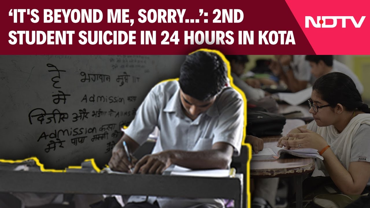 Kota Student Death | Second Suicide In 24 Hours In India's Coaching Hub ...