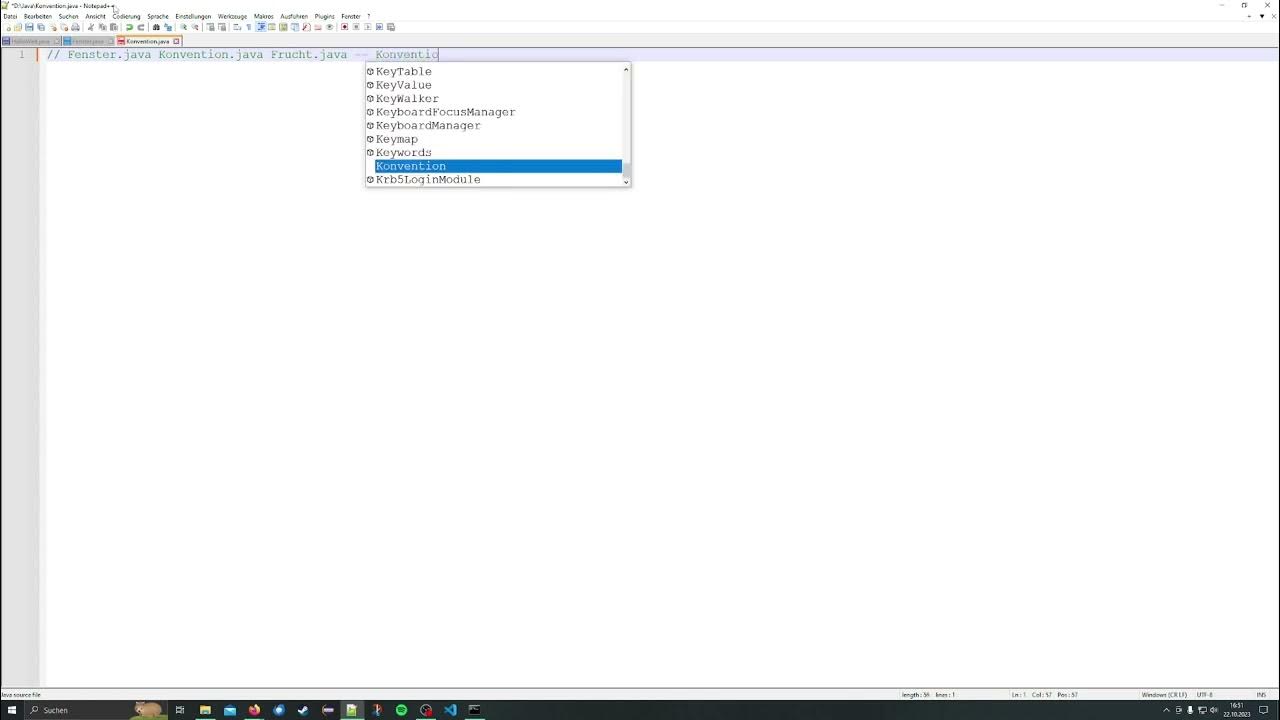Programmieren in Java1: Video 7 | Konvention - YouTube