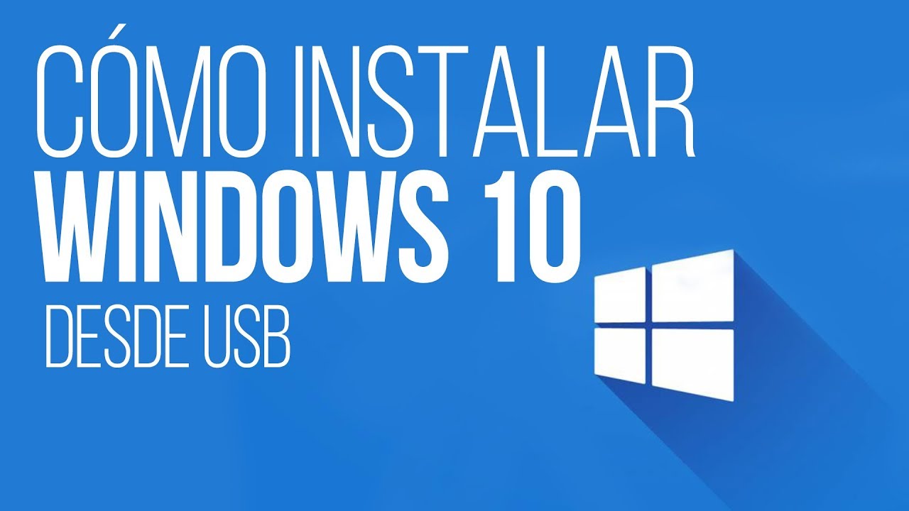 Cómo instalar Windows 10 - YouTube
