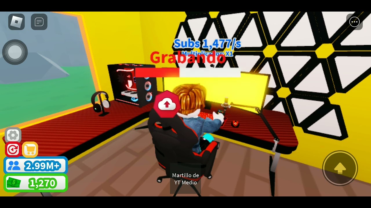 Juego roblox sale mal #tycoon de yutubers roblox - YouTube
