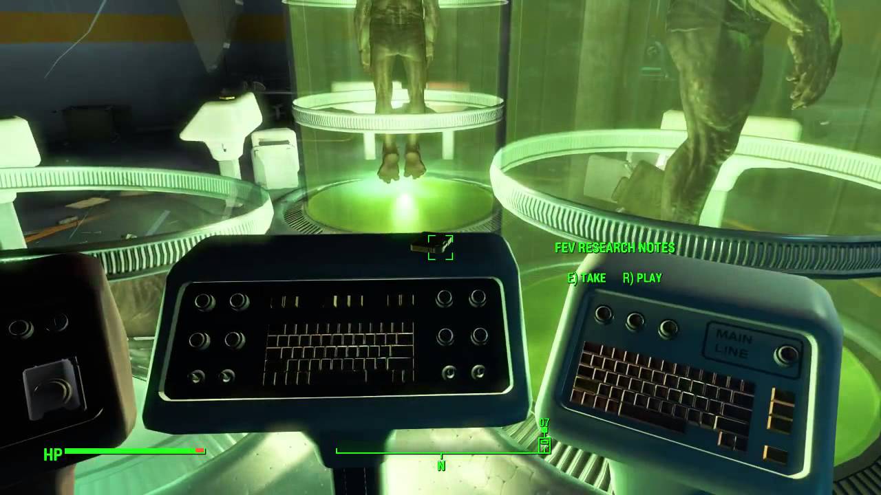 Fallout 4 # 028 FEV Lab and Virgil's Syrup I Mean Syrum - YouTube