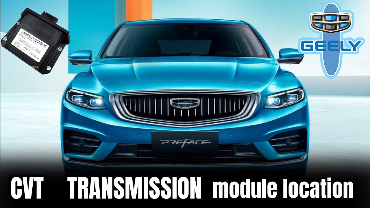 GEELY CVT Transmission control unit loction. - YouTube