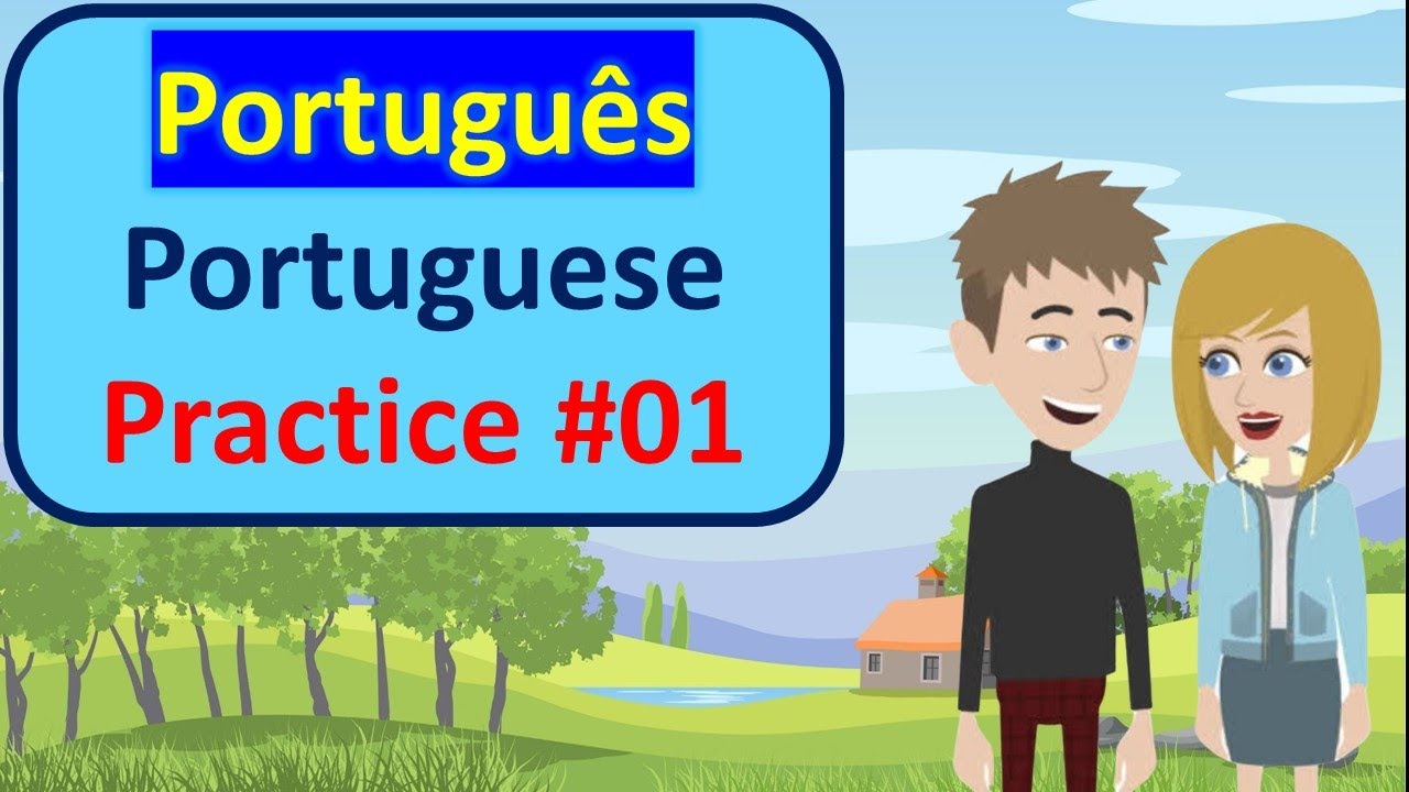 Portuguese Practice #01 | prática portuguesa | ouvir português # ...