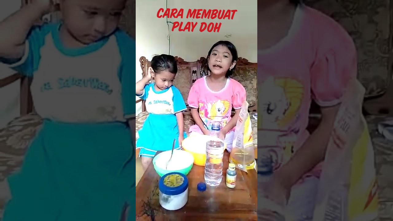TUTORIAL CARA MEMBUAT PLAY DOH - YouTube