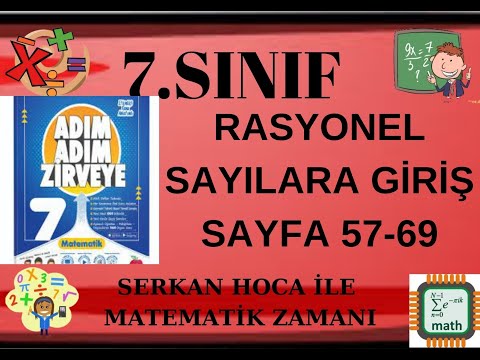 NEWTON 7 SINIF MATEMATİK ADIM ADIM ZİRVEYE SAYFA 56 69