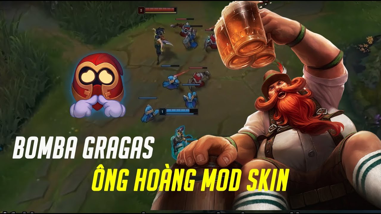 Bomba gragas,ông hoàng mod skin - YouTube