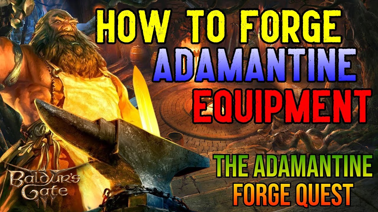The Adamantine Forge Quest (Grymforge) - Baldur's Gate 3 - YouTube