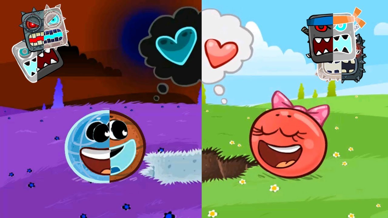 RED BALL 4: ALL 5 EVIL BOSSES & EVIL MIX BASKETBALL gameplay - YouTube